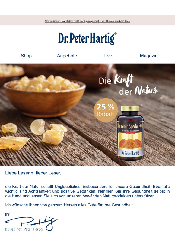 Dr. Peter Hartig: Die Kraft der Natur kann Ihr Leben verändern! 🌱 | Milled