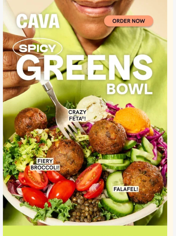 CAVA: Spicy Greens packs a punch 🔥🥬 | Milled