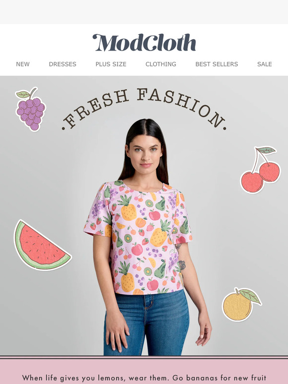 Modcloth Email Newsletters: Shop Sales, Discounts, and Coupon Codes