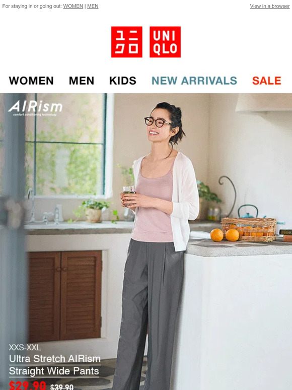 UNIQLO: New comfy bottoms (+ $10 off) | Milled