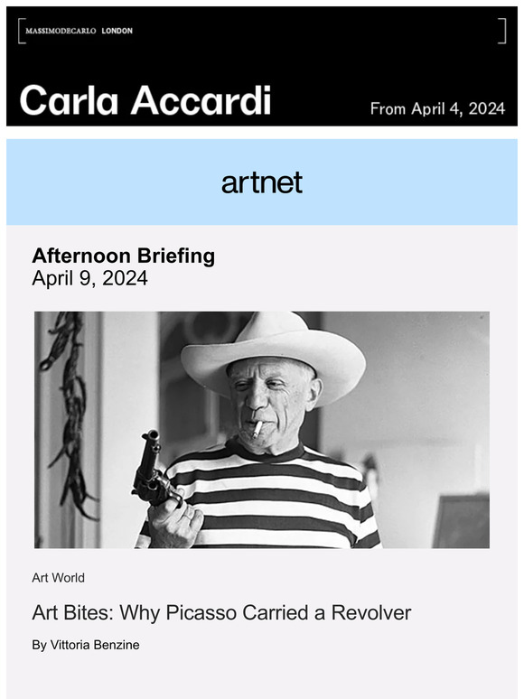 Artnet: Why Did Picasso Carry Around a Revolver? | Milled