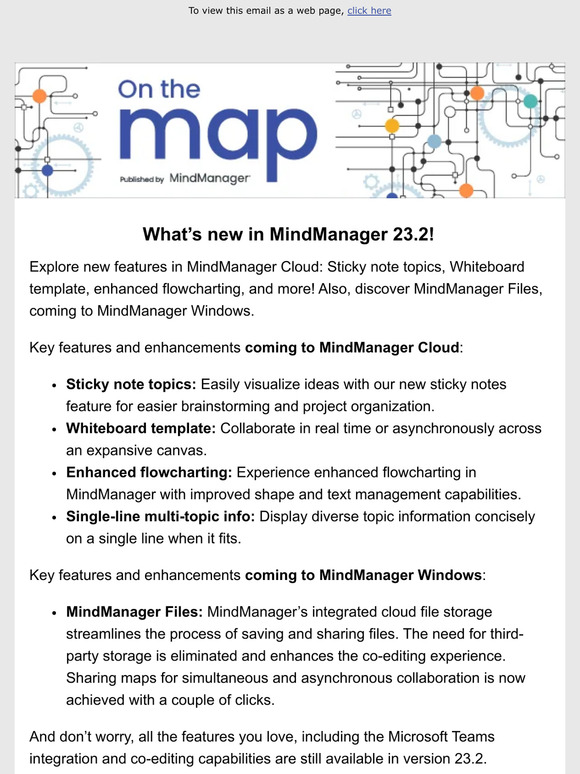 MindManager: On the Map Q2 2024 | MindManager 23.2 is here! | Milled