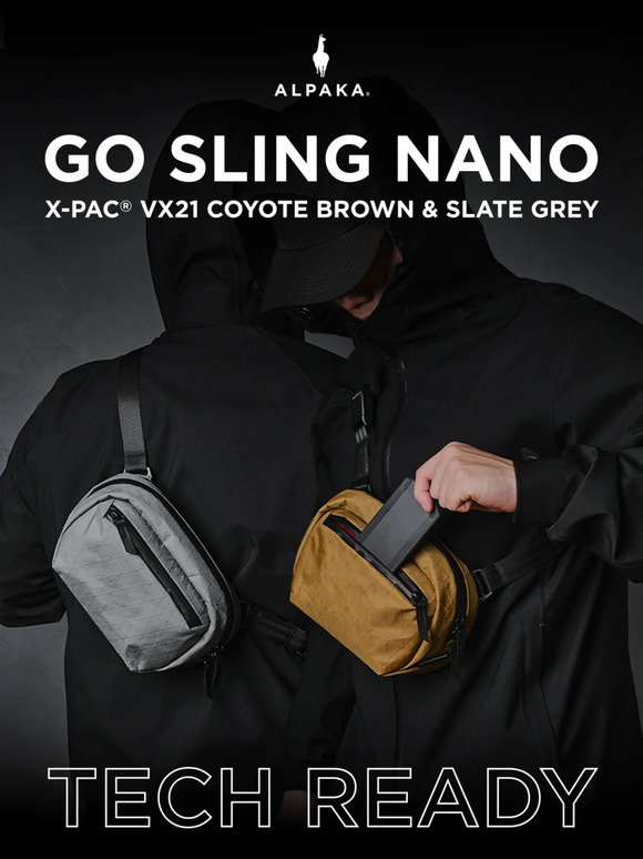 ALPAKA: 🔥 [NEW COLORS] Go Sling Nano VX21 | Milled