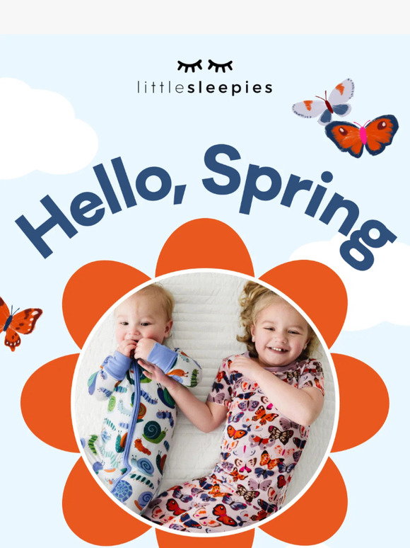 Little Sleepies: NEW-IN: The Garden Friends Collection 🦋🐛🐌 | Milled
