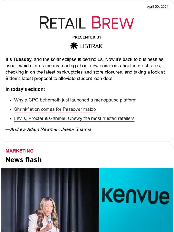 Morning Brew: ☕ ’Pause button for effect | Milled