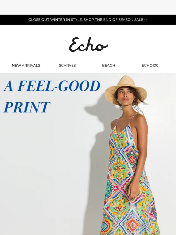 Echo Design: The Feel-Good Print of the Season! | Milled
