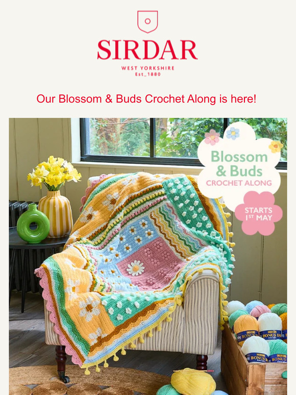 Sirdar: Your Spring CAL Is Here! | Milled