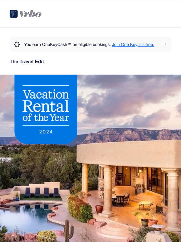 Vrbo: Meet Vrbo's 2024 Vacation Rentals of the Year | Milled