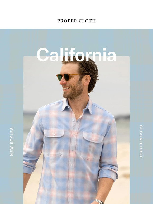 Proper Cloth: Now Available: California Plaids in 6 New Colors | Milled