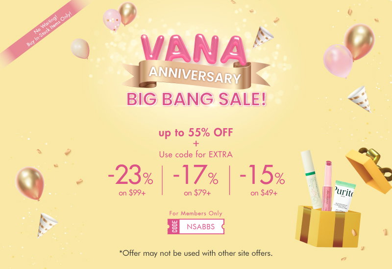Stylevana: 🎉Extra 23% Off! VANA ANNIVERSARY BIG BANG SALE! Lets ...