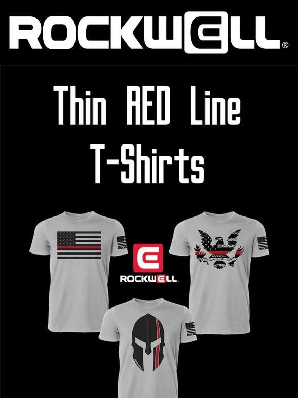Rockwell Time: All New Thin Red Line T-Shirt Collection! | Milled