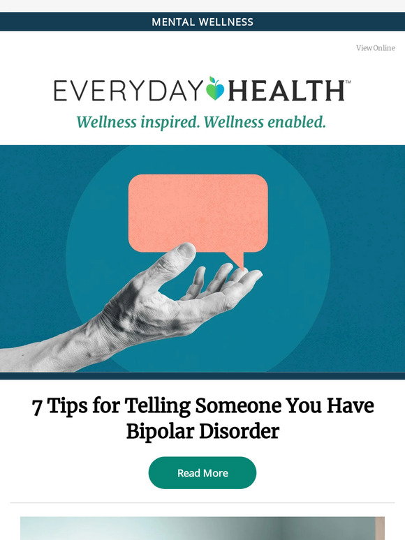 Lifescript: 7 Tips for Telling Someone You Have Bipolar Disorder | Milled