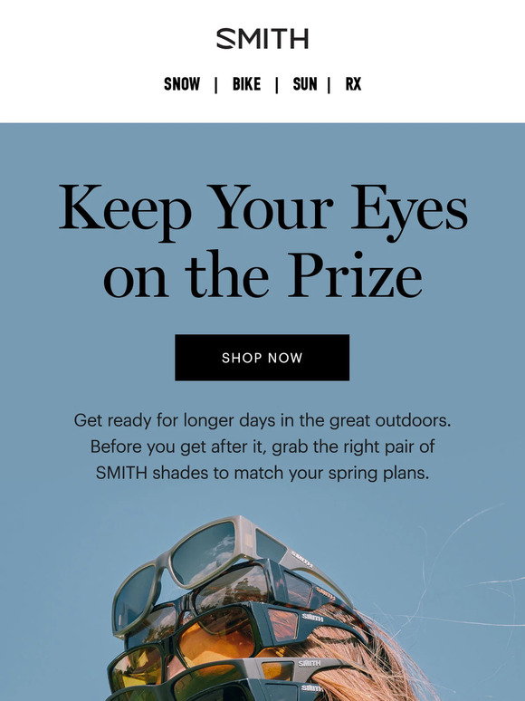 Smith Optics: Best-selling Sunglasses for Spring | Milled
