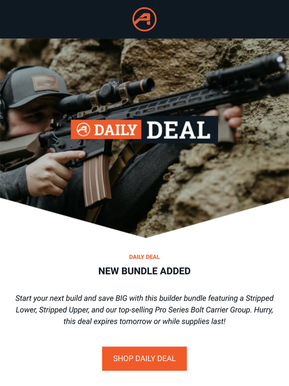 aero precision: DAILY DEAL | Start Your Next Build Bundle and SAVE 💰 | Milled