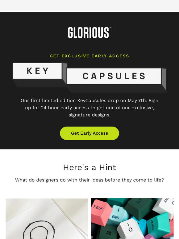 Glorious PC Gaming Race: Sign up for KeyCapsules early access | Milled