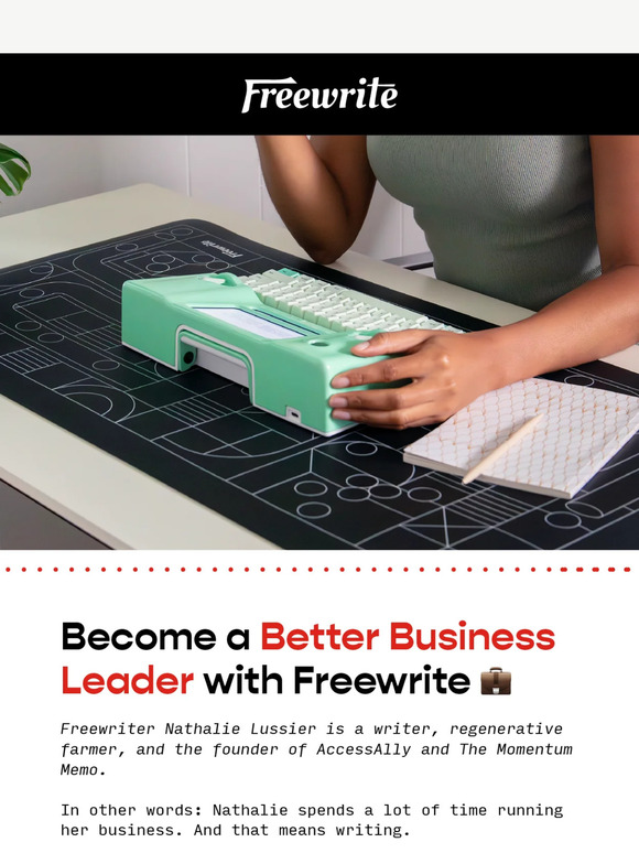 Freewrite: Level Up Your Business Skills 🚀 | Milled