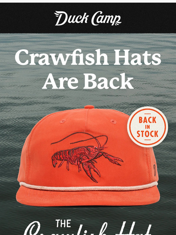 Duck Camp: Crawfish Hats Are Back | Milled