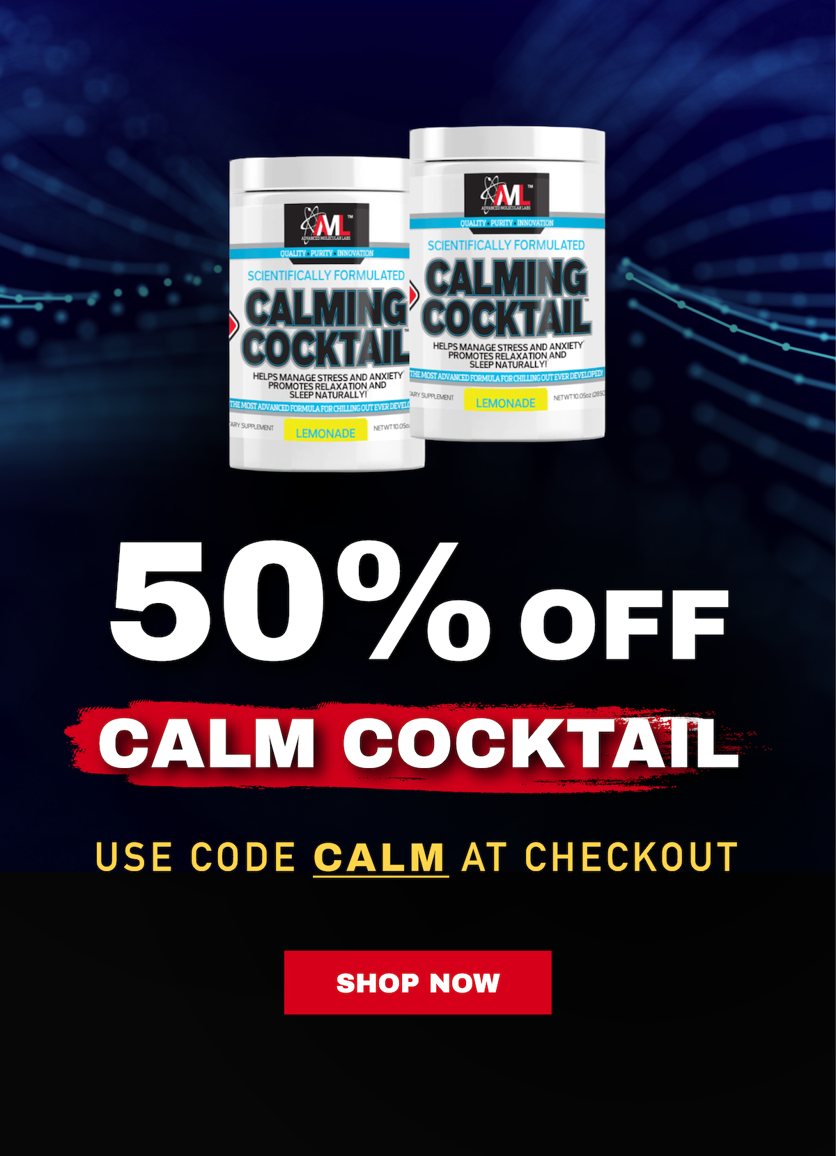 Advanced Molecular Labs: Today only! Save 50% on AML Calm Cocktail | Milled