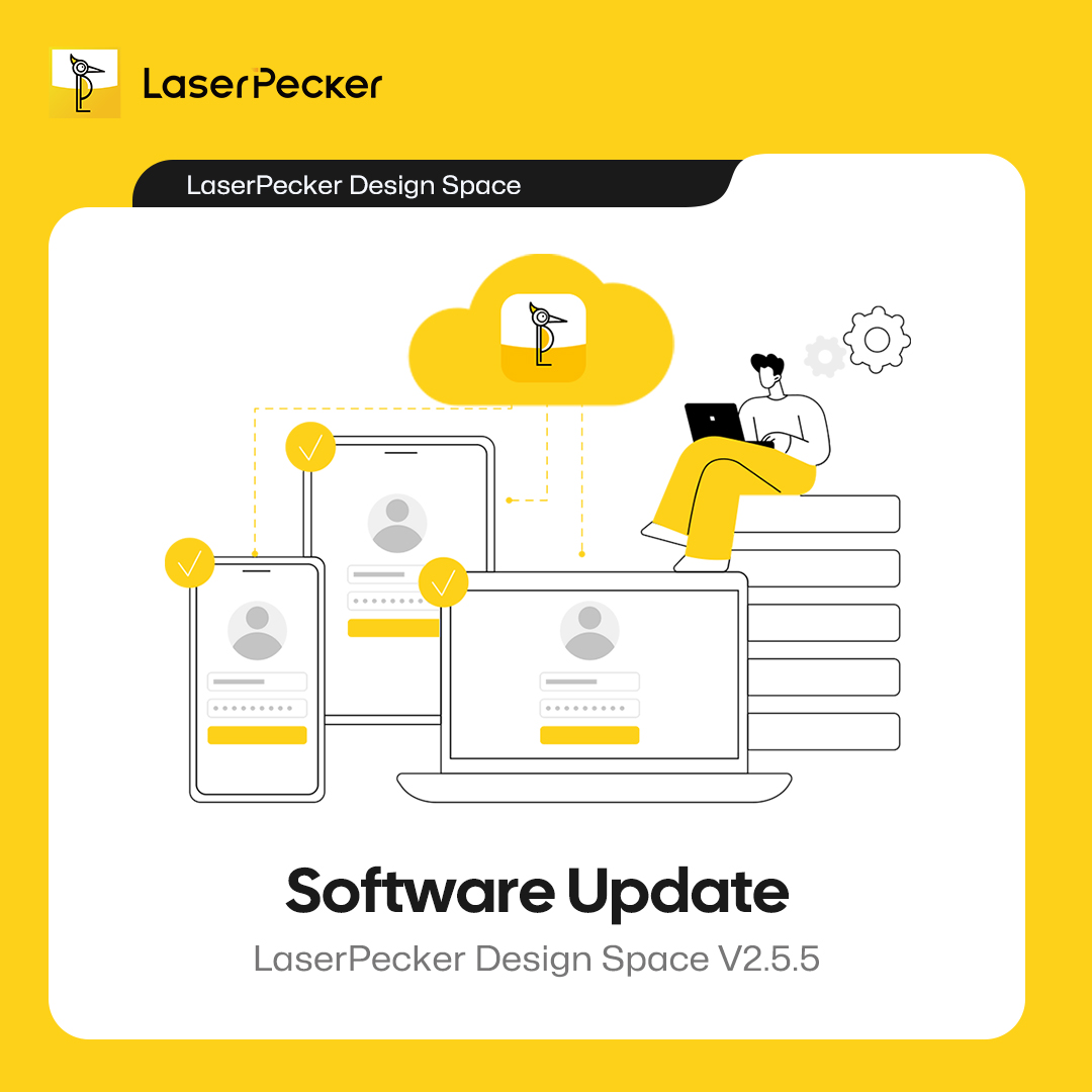 Laserpecker: LaserPecker Design Space Software Update V2.5.5🚀 | Milled