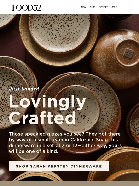 Food52 Email Newsletters: Shop Sales, Discounts, and Coupon Codes