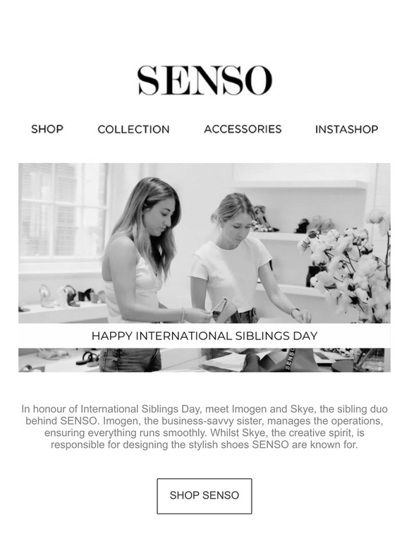 Senso Diffusion: International Siblings Day | Milled
