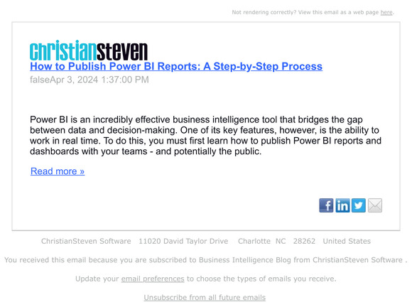 ChristianSteven Software: How to Publish Power BI Reports: A Step-by-Step Process | Milled