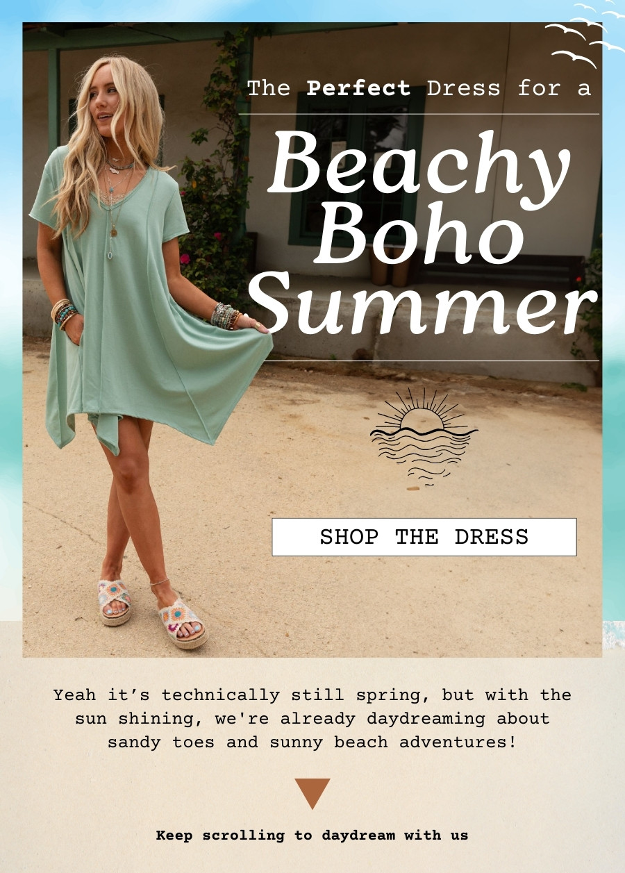 Three Bird Nest: The PERFECT Beachy Boho Dress | Milled