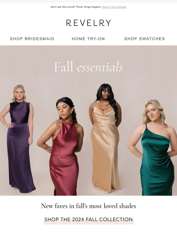 Revelry: NEW SATIN COLORS 🌟 | Milled