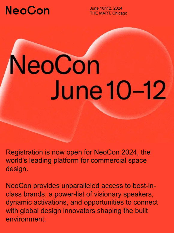 Design Milk: NeoCon 2024: Design Takes Shape | Milled