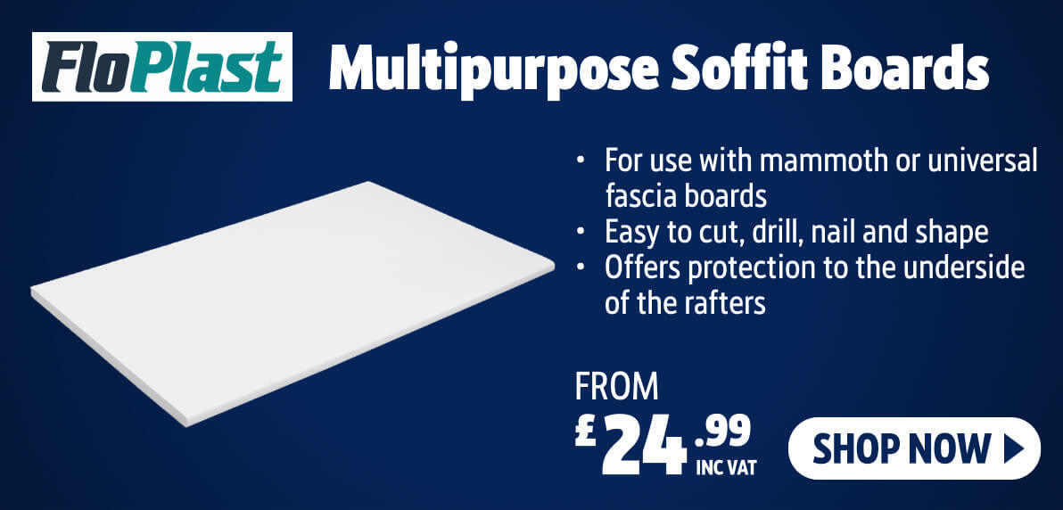 Screwfix: 💥 Introducing FloPlast's New Fascia & Soffit Range! 🏠 | Milled