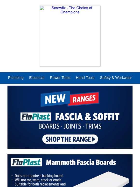 Screwfix: 💥 Introducing FloPlast's New Fascia & Soffit Range! 🏠 | Milled