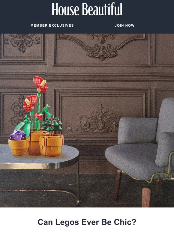 House Beautiful: Legos as Home Decor: Yay or Nay? | Milled