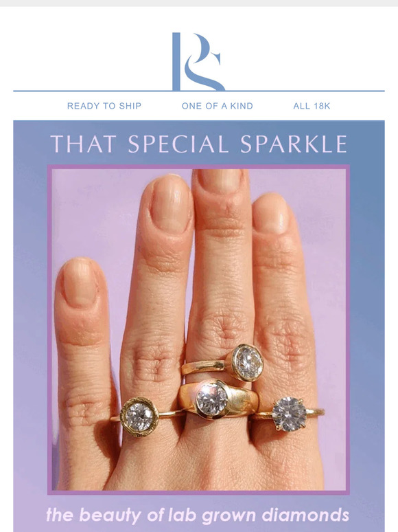 Page Sargisson Jewelry: New Lab Diamond Styles! | Milled