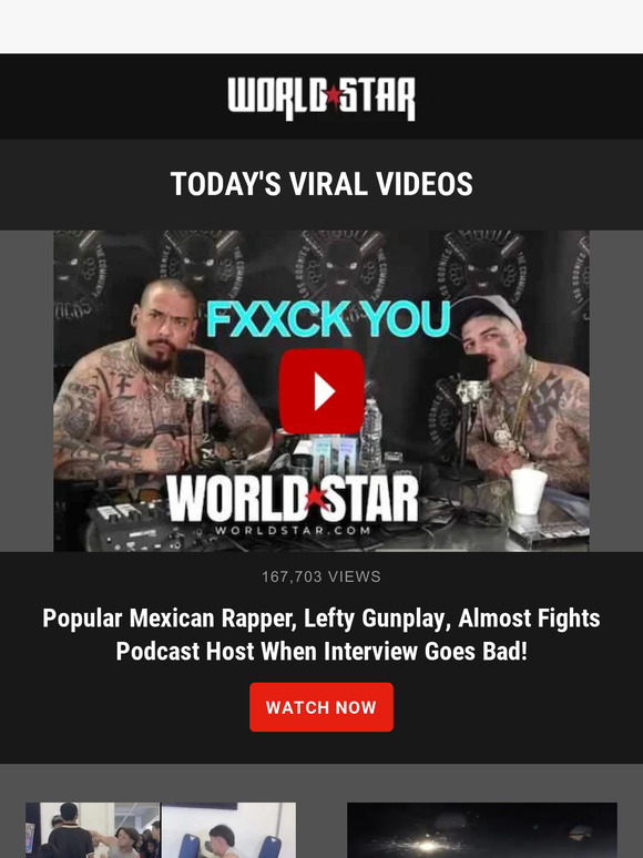 Worldstar: Popular Mexican Rapper Almost Fights Podcast Host When ...