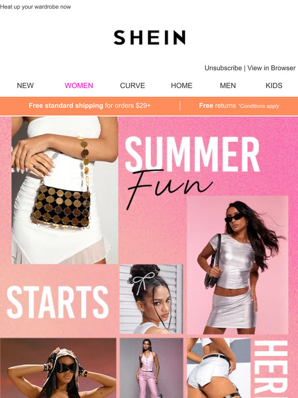 SHEIN Email Newsletters: Shop Sales, Discounts, and Coupon Codes