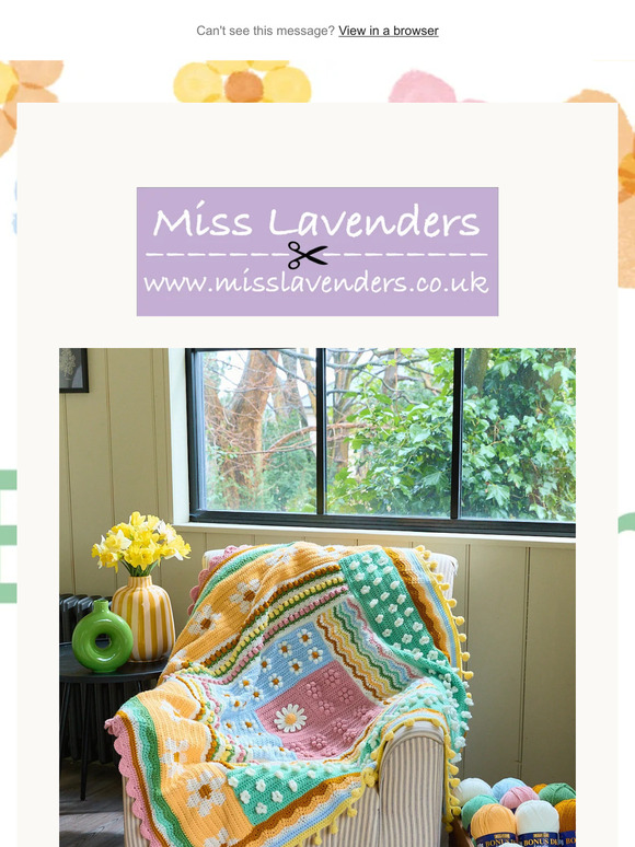 Miss Lavenders: Join the Sirdar Blossom and Buds Crochet Along! | Milled