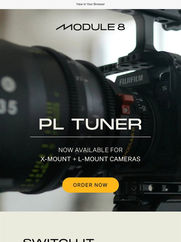 Moment: Module 8 PL Tuners, now for X and L Mounts! | Milled