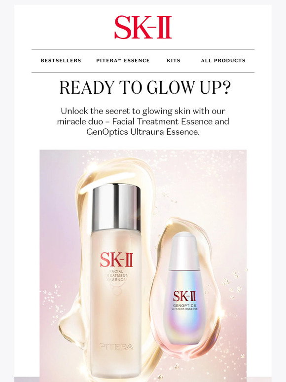 SK-II: Get your glow on every day and night! | Milled