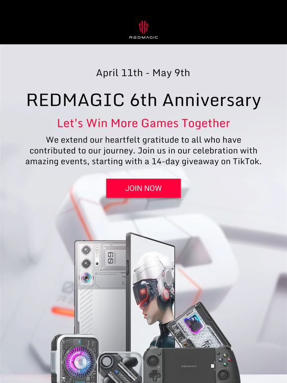 RedMagic: 🎉Celebrating 6 Years of REDMAGIC | Milled