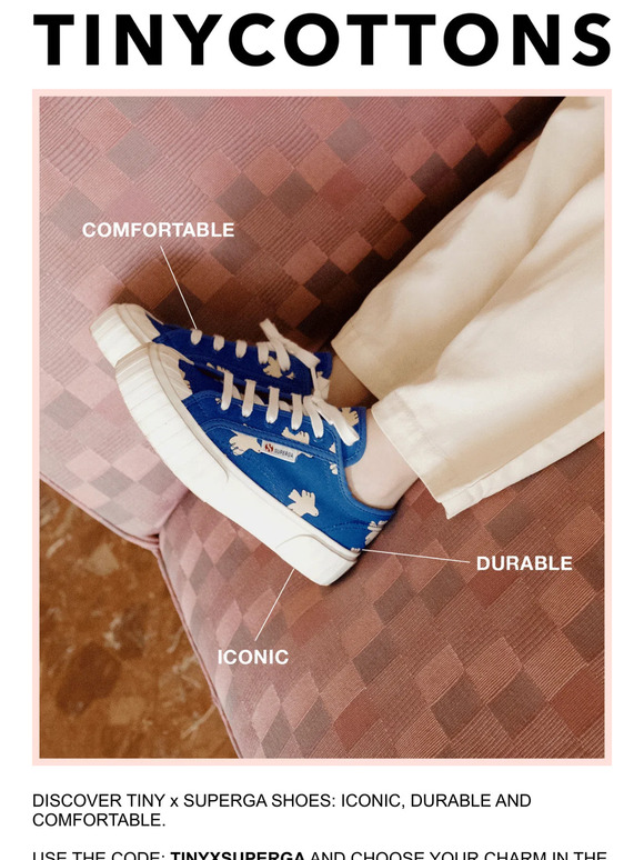 Tiny Cottons: THE TINY x SUPERGA ICONICS | Milled