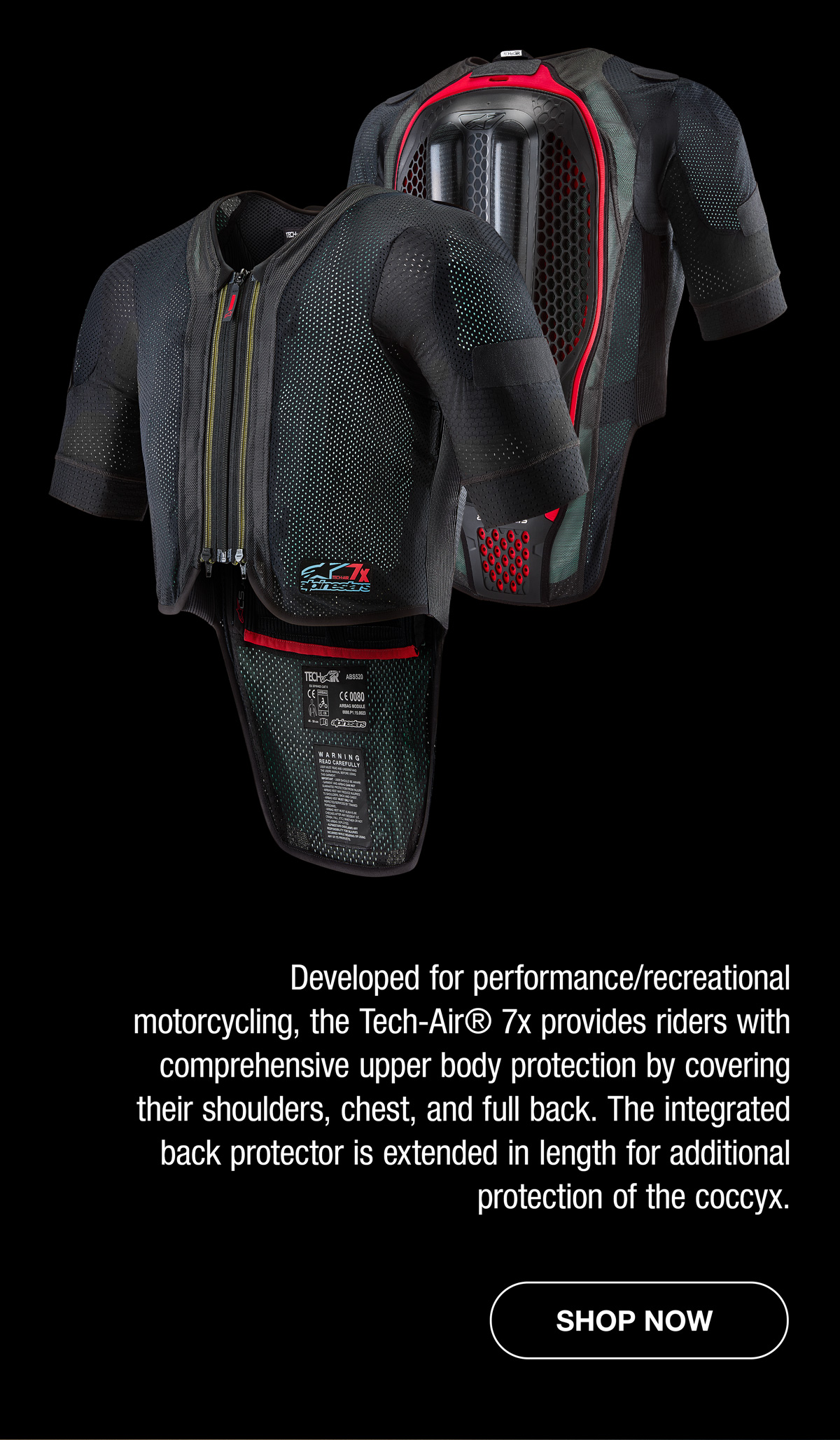 Alpinestars: Tech-Air® 7x | Milled