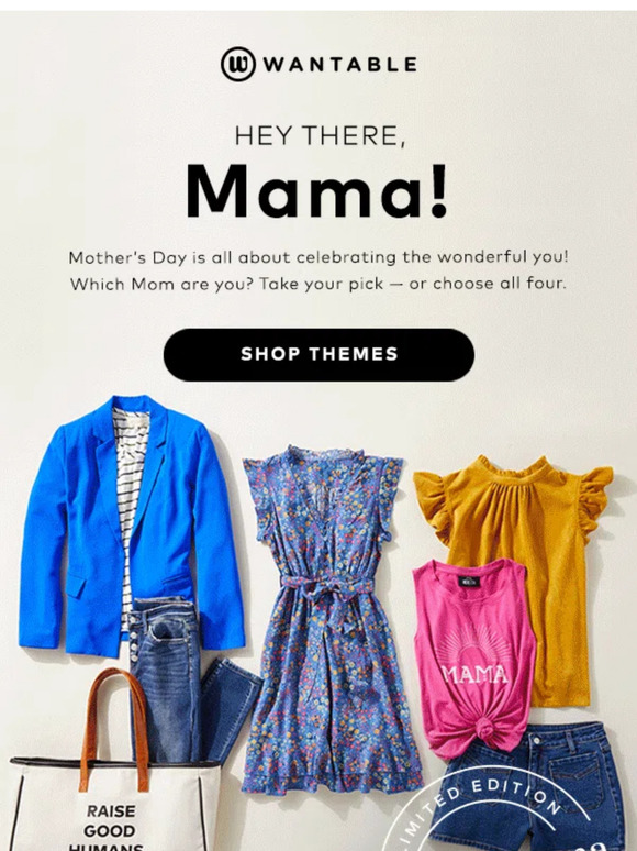 Wantable: Mom's Day Edits: limited time only! | Milled