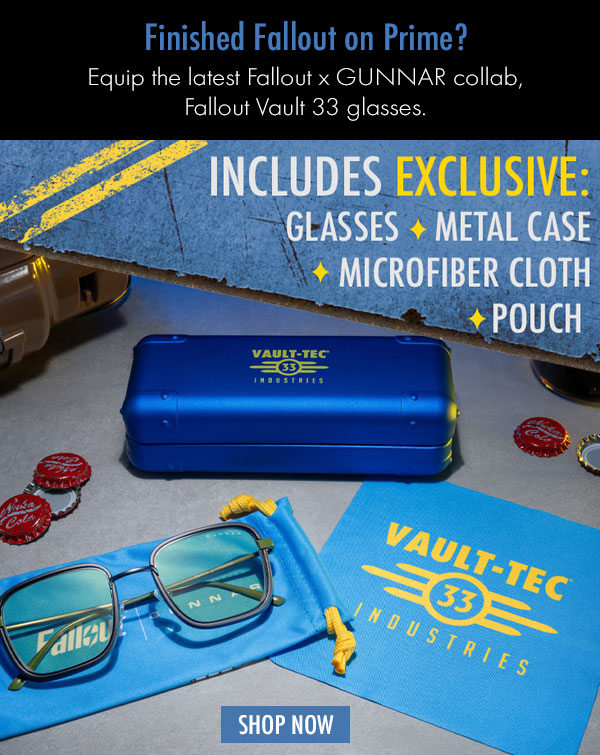 GUNNAR Optiks: Another Day in Paradise: Fallout x GUNNAR | Milled