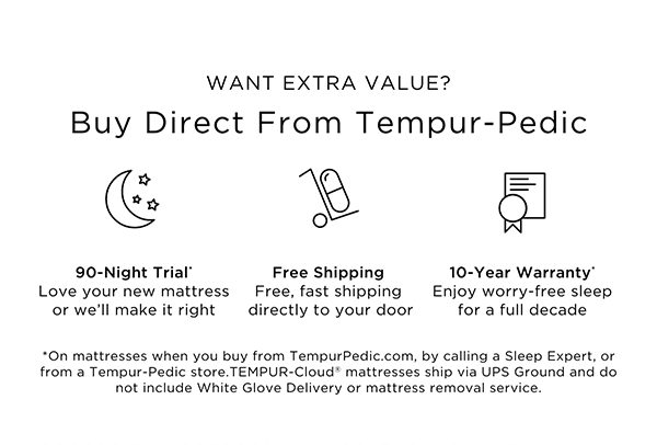 Tempur-Pedic: Limited Time — Save up to $1,000 on TEMPUR-Cloud ...