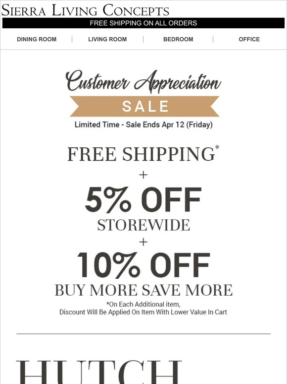 Sierra Living Concepts: Your Secret to Wowing Guests - Buffet Hutch 🌼💖 ...