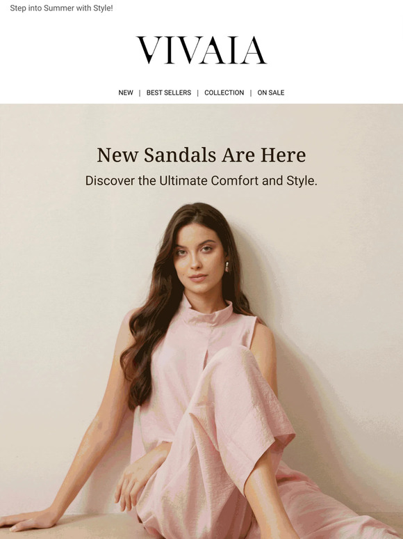 Vivaia: Introducing Our Newest Sandals | Milled