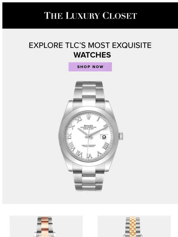 The Luxury Closet: Timepiece Treasures: Dive into Luxury with Rolex, Cartier & More! | Milled
