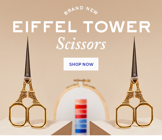 DMC: New Eiffel Tower Scissors | Milled