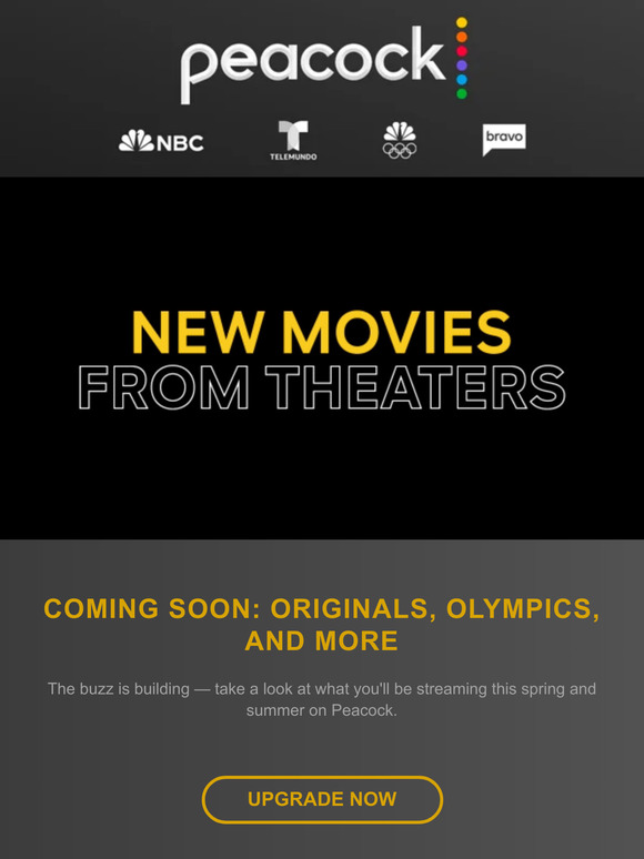 Peacock TV: Streaming soon on Peacock 👀 | Milled