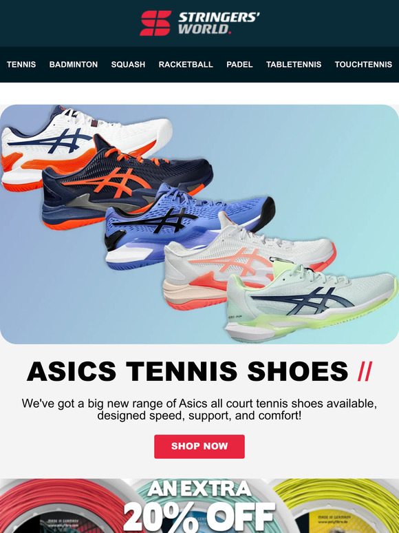 Stringers World: An extra 20% off Polyfibre strings! | Milled